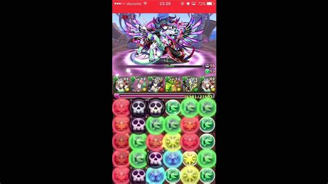 【パズドラ】リンシア降臨 絶地獄級 初クリア カエデパーティ Youtube