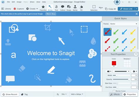 Screenshots For Snagit 2025 4 0