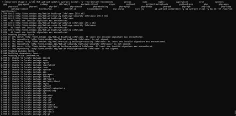 Error When Installing Misp T Guard V1 0 Support Tguard Soc And Cscisac Support