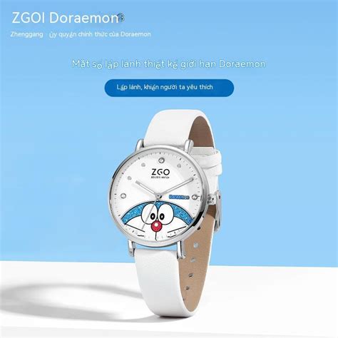 Đồng Hồ Đeo Tay Doraemon Dạ Quang Thiết Kế Đơn Giản Cho Nữ đồng Hồ đeo Tay Hoạt Hình đồng Hồ