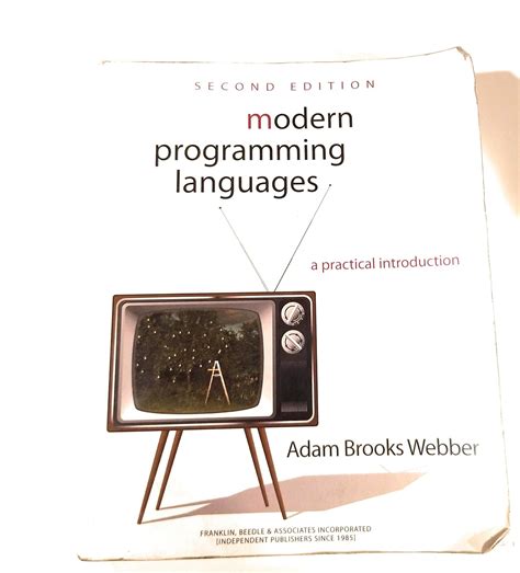 Modern Programming Languages A Practical Introduction Webber Adam