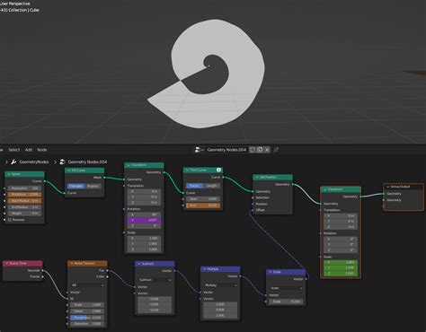 Fill Curve Spiral On The Inside Rblenderhelp
