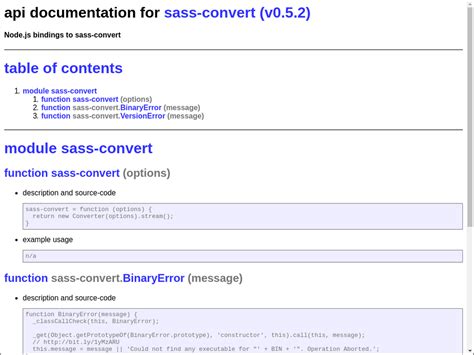 Github Npmdocnode Npmdoc Sass Convert