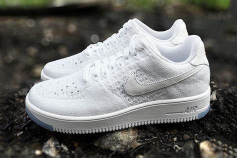 Nike Air Force 1 Flyknit Low White Ice Preview Le Site De La Sneaker