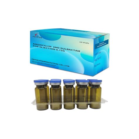 Gmp Amoxicillin Sodium And Sulbactam Sodium For Injection China