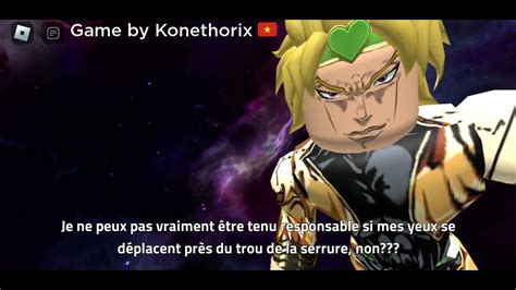 Coquin Dio😏😏jojo Pose Roblox Youtube