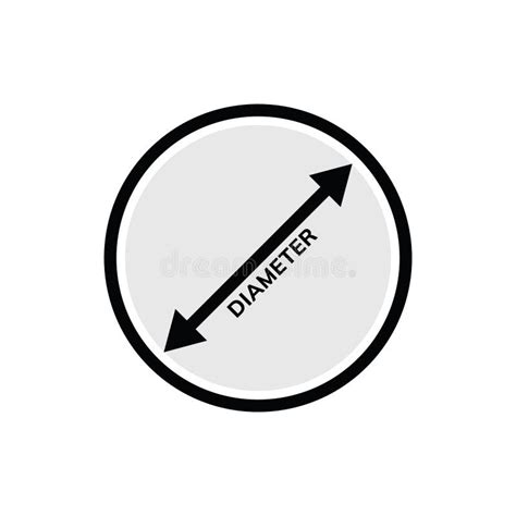 Diameter Vector Stock Illustrations 3948 Diameter Vector Stock