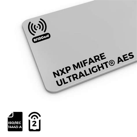 MIFARE Ultralight AES PVC RFID Card RFID Card
