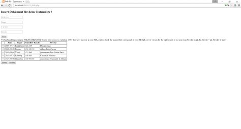 Mysql Php Inserting Into Database Don´t Work Stack Overflow