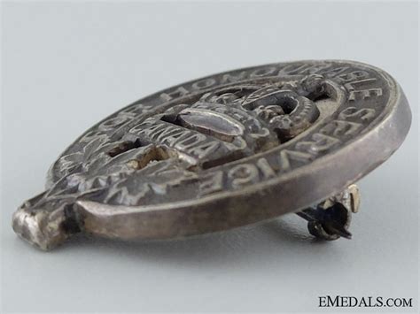 Wwi Army Class C War Service Badge Emedals