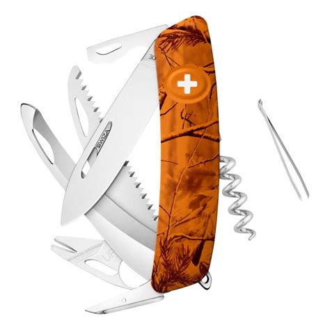 Swiza Taschenmesser Hu R Tt Orange Pine