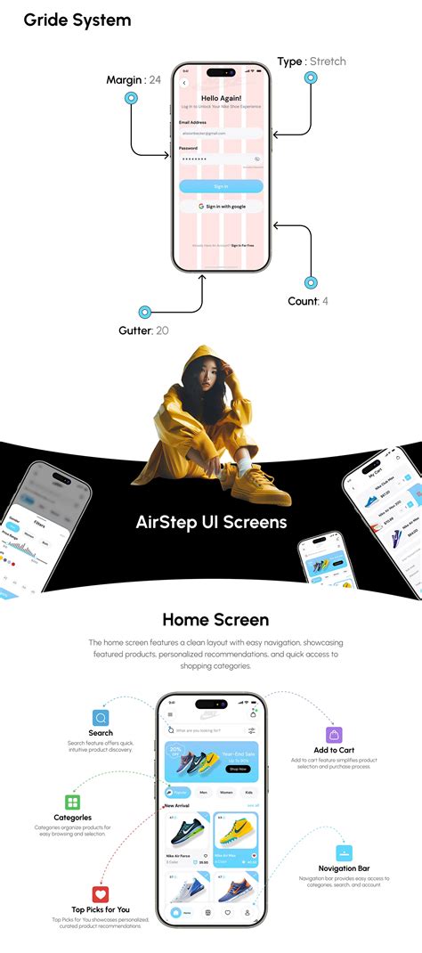 Nike Shoe E Commerce Mobile App Uiux Behance
