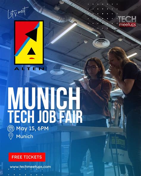 Mcbw Mcbw2025 Techmeetupsjobfair2025 Munich Jobsinmunich Munichjobs Munichhiring