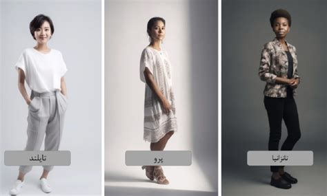 زیباترین زنان از نظر هوش مصنوعی در کشورها چرا زن ایرانی این شکلیه؟ عکس