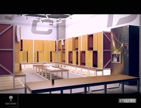 Fitness Club Locker Room Daz 3d