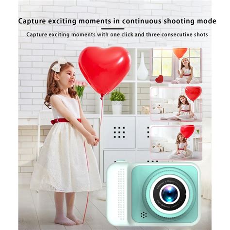 دوربین عکاسی و فیلمبرداری دیجیتال Hd کودک سبز مدل Micro Singleاسباب