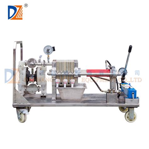 Lab Scale PP Filter Press Machine For Sludge Dewatering Lab Filter Press And Diaphragm Press