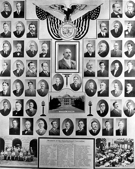 Portraits Of Members Of The 1910 Arizona Constitutional Convention Arizona Memory Project