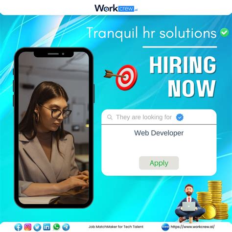 Workcrew On Linkedin Webdeveloper Hiring Job Tech Webdev