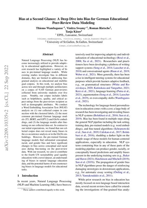 Bias At A Second Glance A Deep Dive Into Bias For German Educational