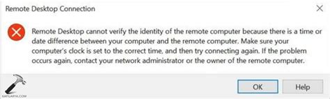 Fix Remote Desktop Cannot Verify The Identity Of The Remote Computer
