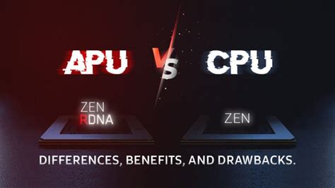 Apu Vs Cpu Differences Benefits And Drawbacks