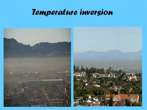 Ppt Temperature Inversion Powerpoint Presentation Free Download Id