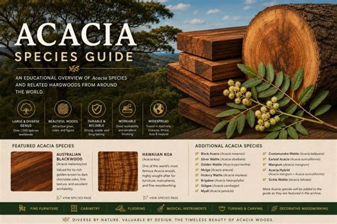 Acacia Species Guide Exotic Woods Of The World