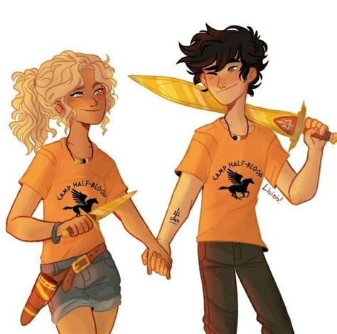 Percy Jackson And Friends React To Their Own Fan Art Imma Just Put