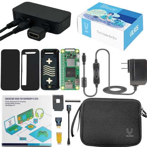 Vilros Raspberry Pi Zero Premium Basic Starter Kit With Aluminum Alloy