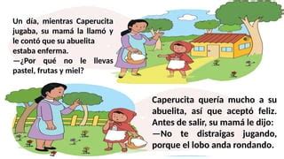 La Caperucita Roja Cuento Corto Para Niños Pptx