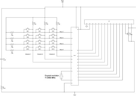 Digital Code Lock Using C Microcontroller Electronics Projects