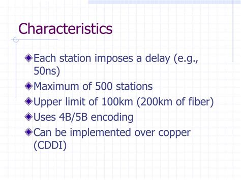 PPT FDDI PowerPoint Presentation Free Download ID 1269892