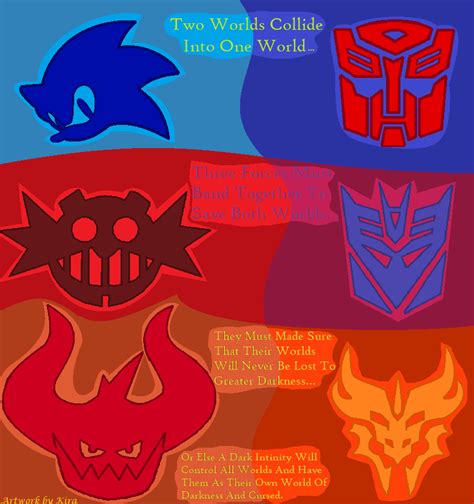 Sonic Transformers Crossover Poster By Animeria On Deviantart
