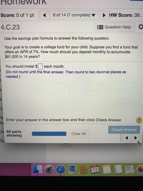 Solved Homework Score 0 Of 1 Pt 4 C 23 8 Of 14 7 Complete