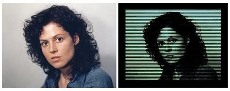 Alien3 Retro Futuristic Scanline Aesthetic For Any Image R Lv426