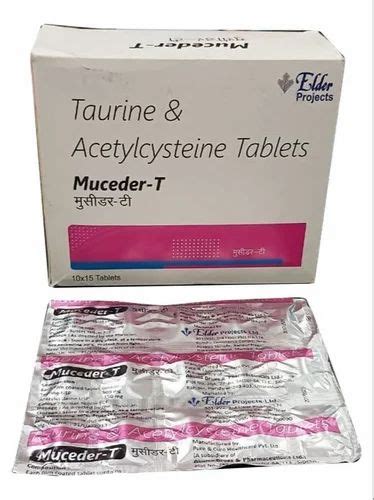 Acetylcysteine And Taurine Tablets Taurine And Acetylcysteine Tablets