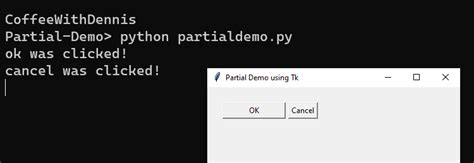 Why You Should Know Pythons Partial If Youre Using Tkinter Coffee
