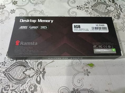 Ramsta 8gb Ddr4 3200mhz Brand New Computers And Tech Parts And Accessories Computer Parts On