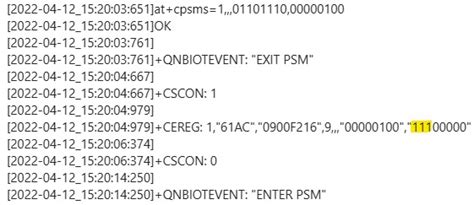 Psm With Bc660k Gl At Command And Quecopen Example Lpwa Module Quectel Forums