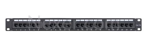 Cat E Patch Panel U Port Rack Mount Nexer Com
