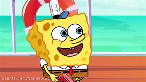 چالش غذا خوری باب اسفنجی و گربه سیاه