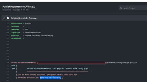 Power Bi Api Returned 503 Service Unavailable Re Microsoft Fabric Community