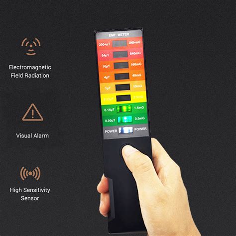 Portable Electromagnetic Field EMF Gauss Meter Ghost Hunting Detector