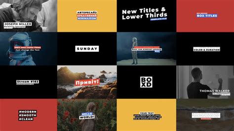 Titles Auto Resize After Effects After Effects Project Files