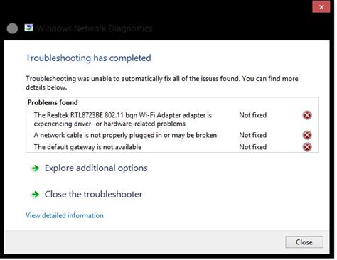 Solved Realtek Rtl8723be 802 11 Wifi Adapter Is Experiencing Dirver Hp Support Community