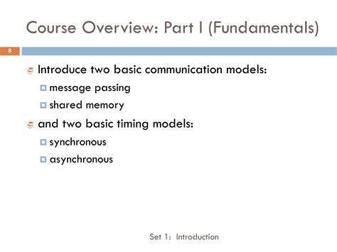 Ppt Distributed Algorithms Spring 2014 Course Overview Powerpoint