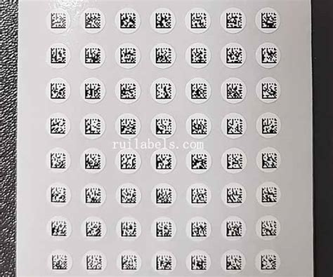 Small Data Matrix Labels For Tool Identifications Ruilabels