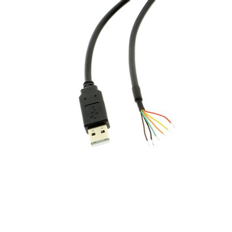 USB To TTL 232R 5V FTDI Cable Open Wired End Pre Tinned