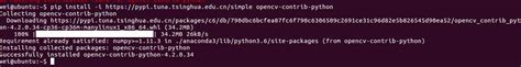 Ubuntu Pip安装opencv Pythonubuntu安装pip Opencv Csdn博客